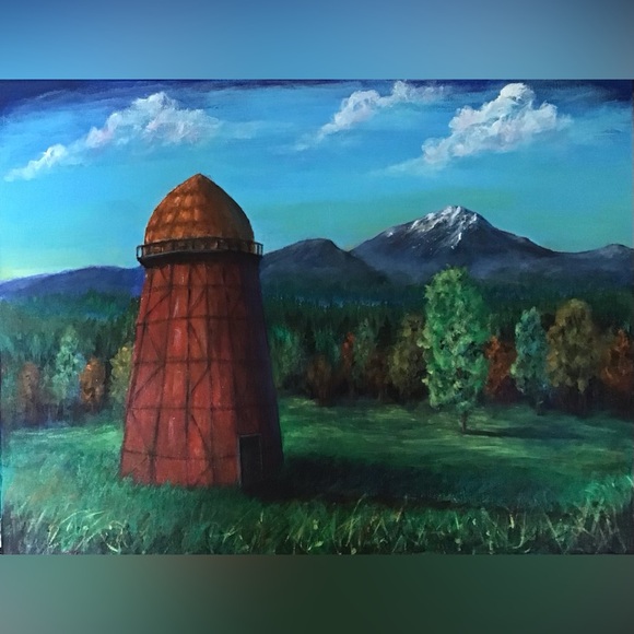 Jill Logan Art | Art | Teepee Burner At A Logging History Museum An ...